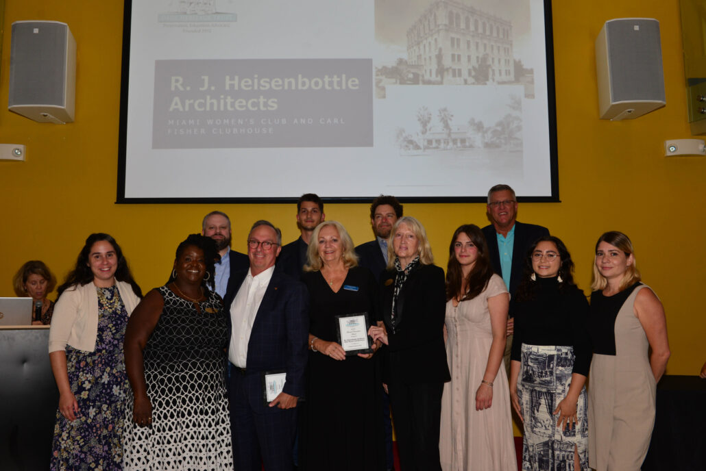 R.J. Heisenbottle Architects and the Miami Women’s Club for the ...